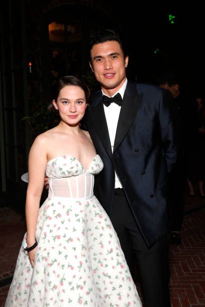 Cailee Spaeny and Charles Melton - 81st Annual Golden Globe Awards ... Cailee Spaeny and Charles Melton - 81st Annual Golden Globe Awards ...