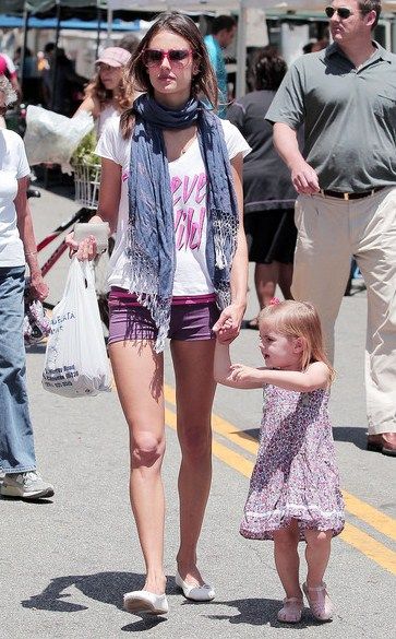 Alessandra Ambrosio And Daughter Anja Famousfix