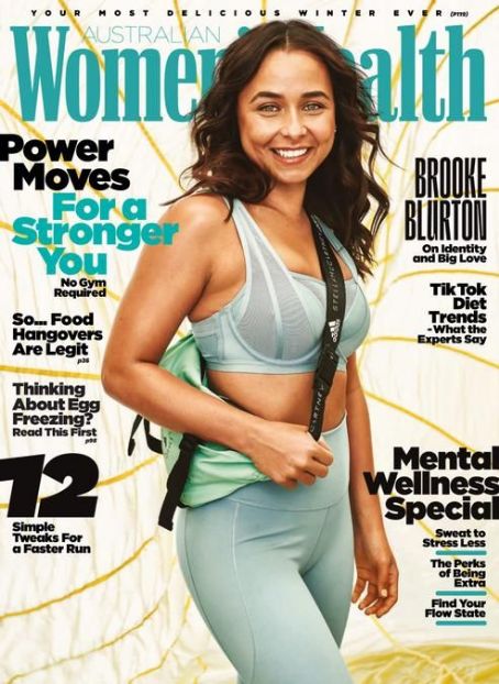 Brooke Blurton Womens Health Magazine August 2022 Cover Photo Australia