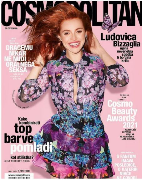 Ludovica Bizzaglia Cosmopolitan Magazine May 2021 Cover Photo Slovenia