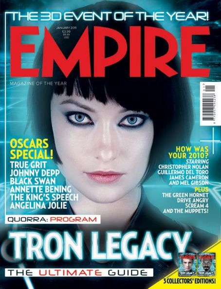 Olivia Wilde Empire Magazine January 2011 Cover Photo United States