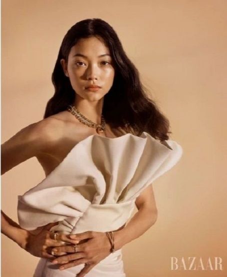 Mika Schneider Harpers Bazaar Magazine Pictorial Singapore