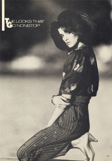 Janice Dickinson Vogue Magazine Pictorial [united States] March 1980
